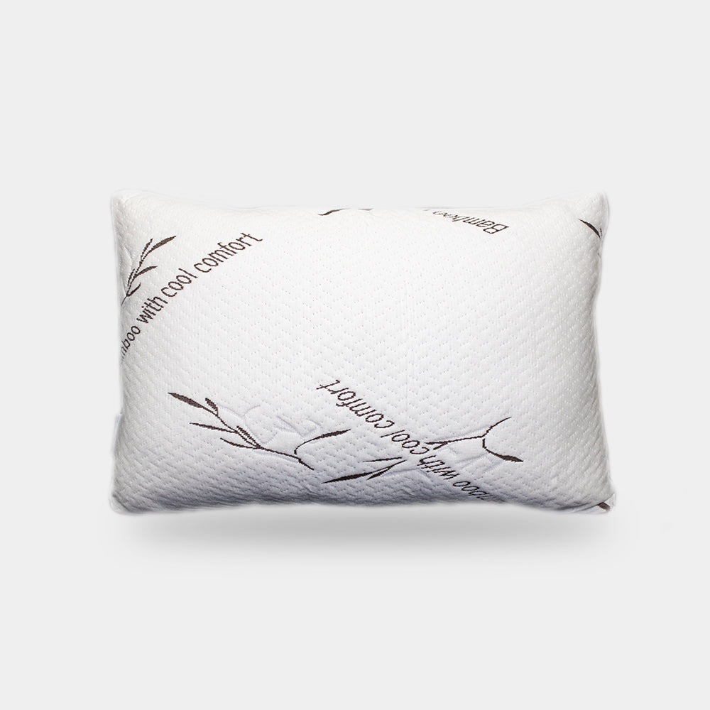 Bamboo Gel Pillow – Cooling Comfort with Skin-Friendly Bamboo Fabric ...